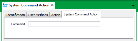 Alarm Redirection Guide - Define the System Command Action Details (Configure a Redirection Action)